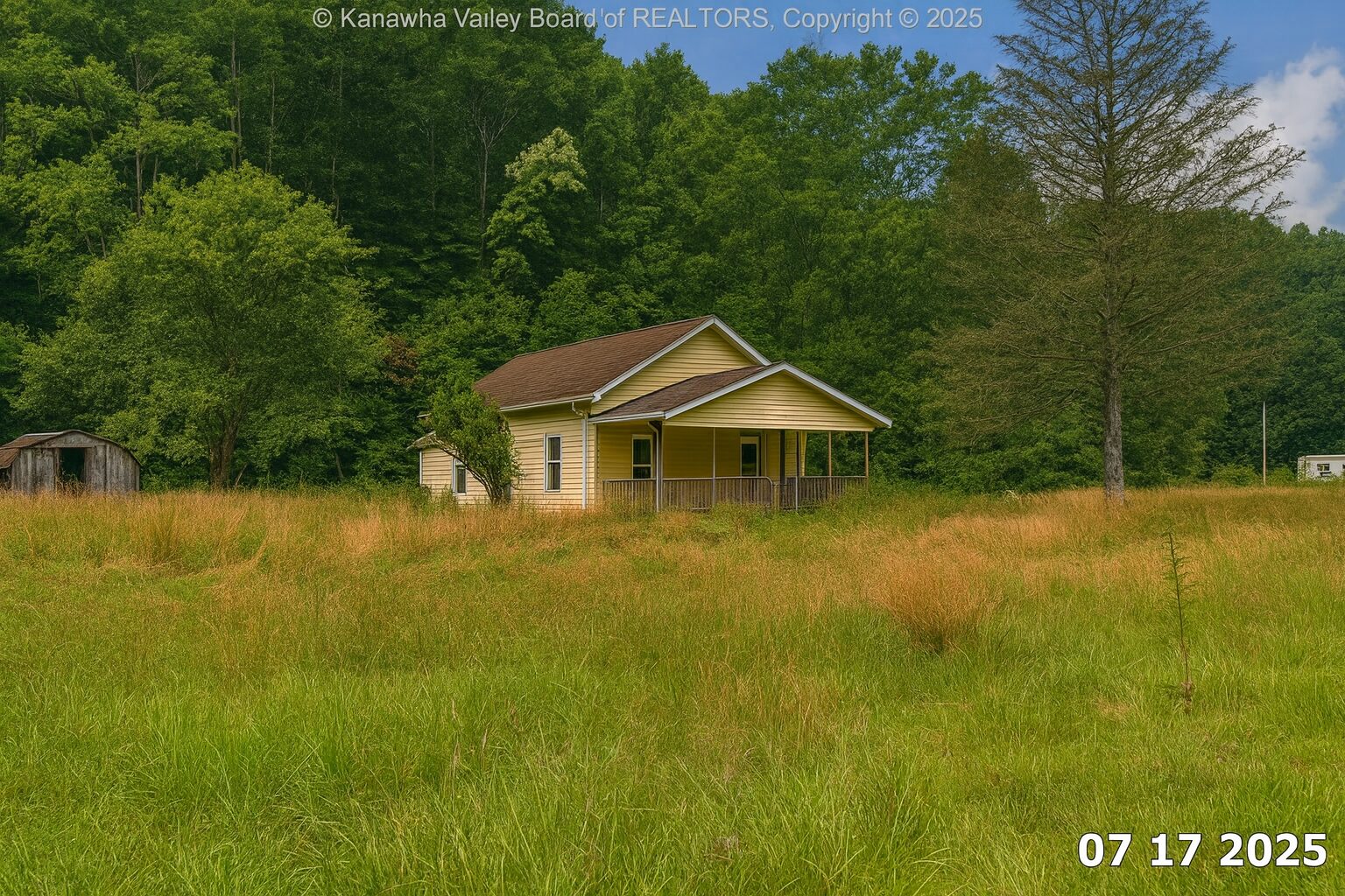 50 Acres with a Country Home and Barn in Procious, West Virginia - Home ...